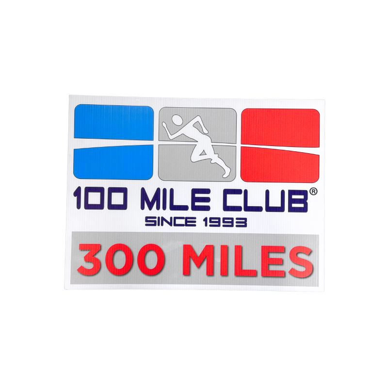 300 MILE Celebration Sign - Accessories