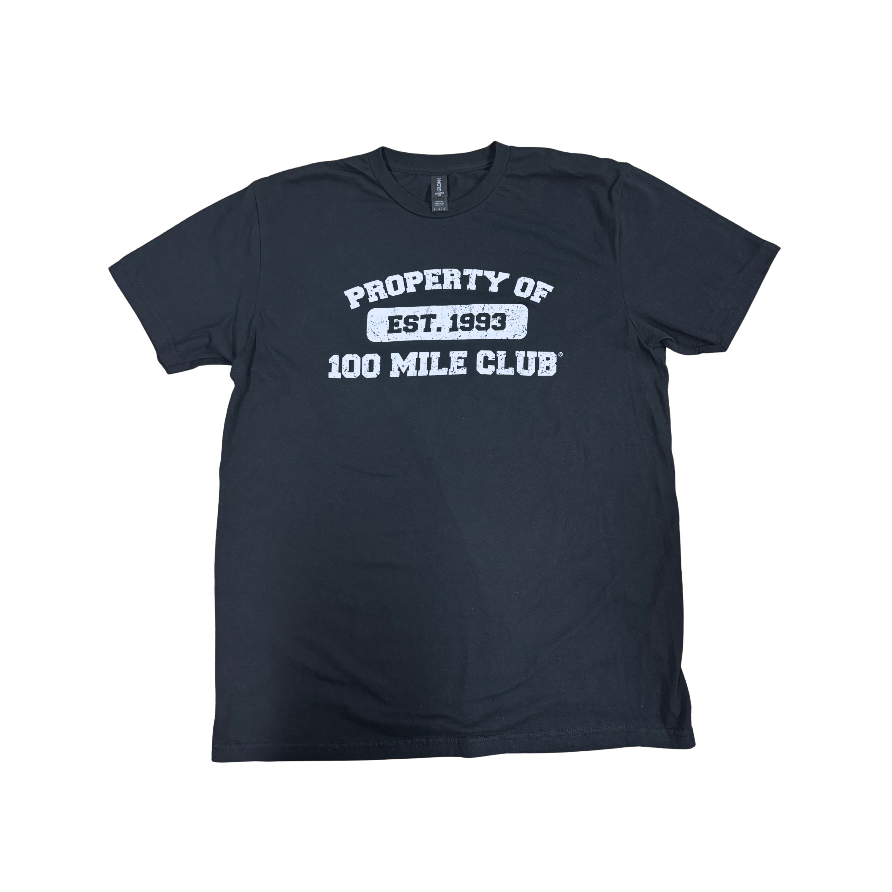 Property of 100 Mile Club® Tee - Black - Clothing